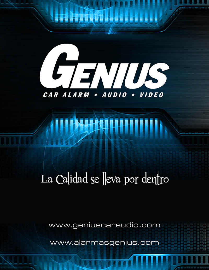 Cover Genius – Genius Car Alarm – Alarmas para vehiculos – Alarmas ...
