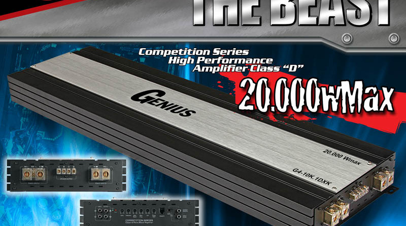 Genius CarAudio AMP The Beast – Genius Car Alarm – Alarmas para ...