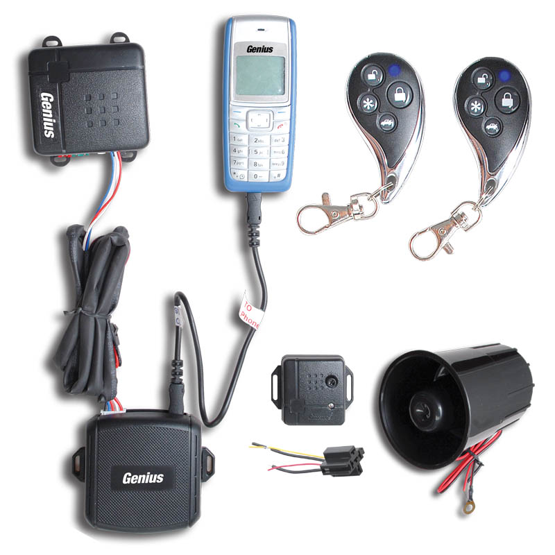 Alarma Genius GSM 40 – Genius Car Alarm – Alarmas para vehiculos ...