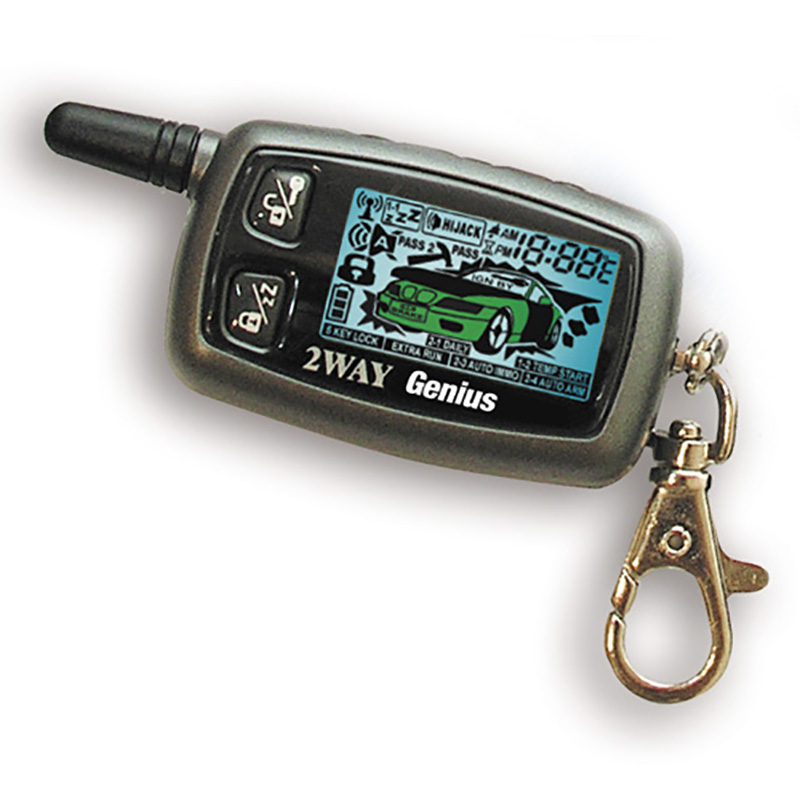 Alarma Genius Digital 722 2 Way – Genius Car Alarm – Alarmas para ...