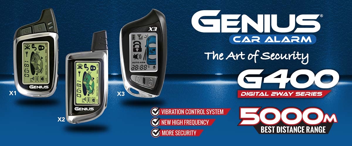 Genius Car Alarm – Alarmas para vehiculos – Alarmas digitales Genius ...