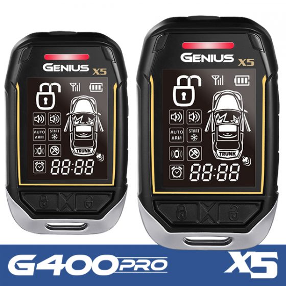 Alarma Digital G400 -X5- 5000mts – Genius Car Alarm – Alarmas para ...